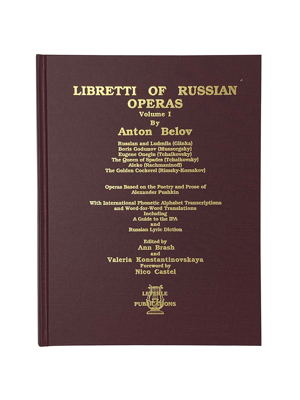 Libretti of Russian Opera – Leyerle Publications